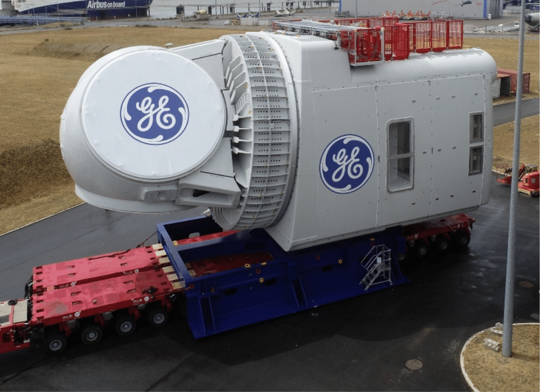 GE Offshore wind turbine transport | Mammoet case study