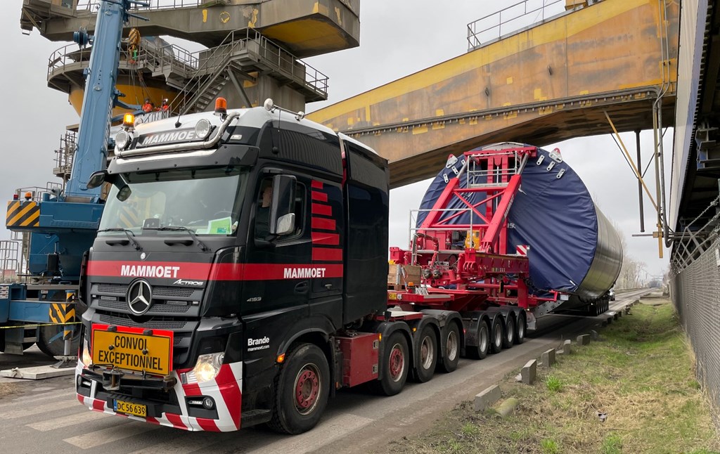 New clamps to transport larger tower sections with fewer route ...