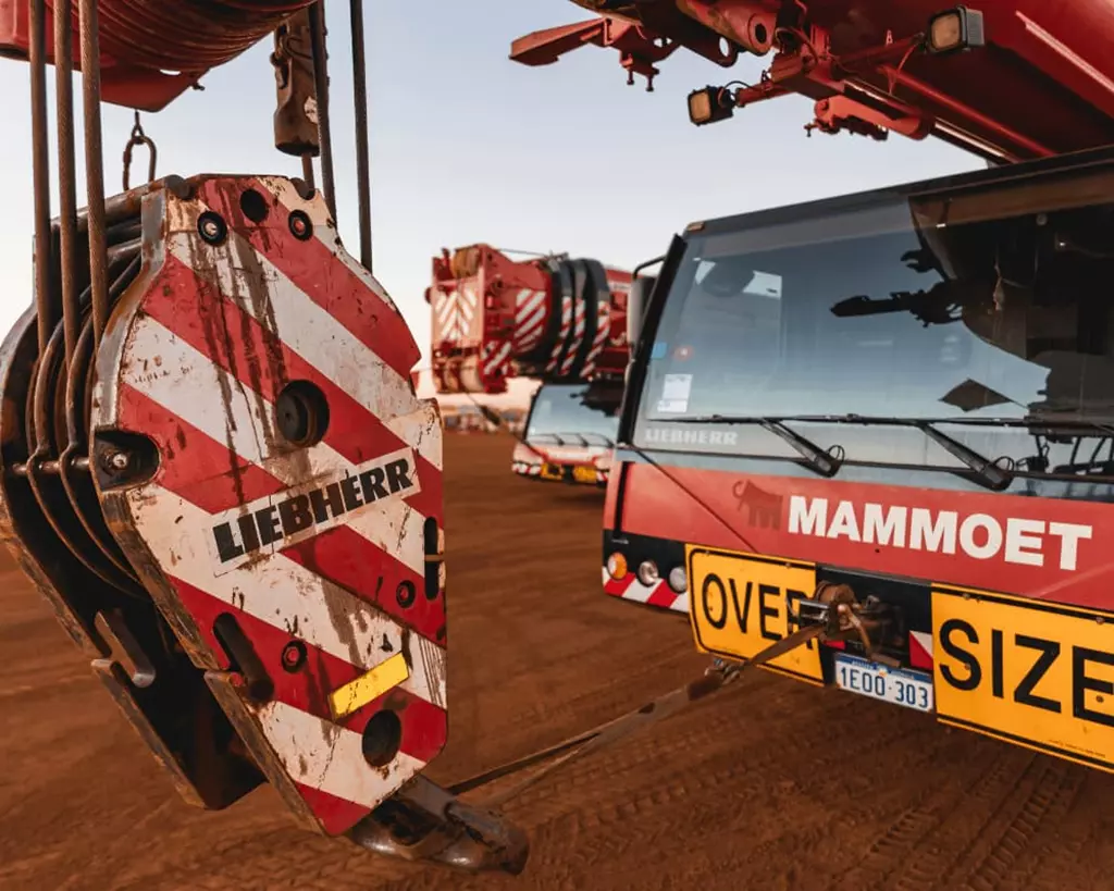 Mine maintenance services | Mammoet