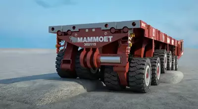 Vessel launching services and expertise | Mammoet