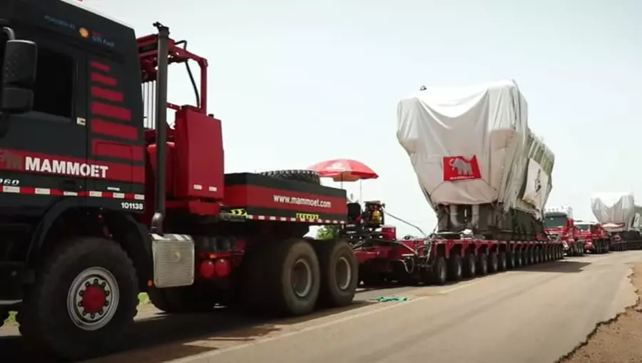 Generator transport services and expertise | Mammoet