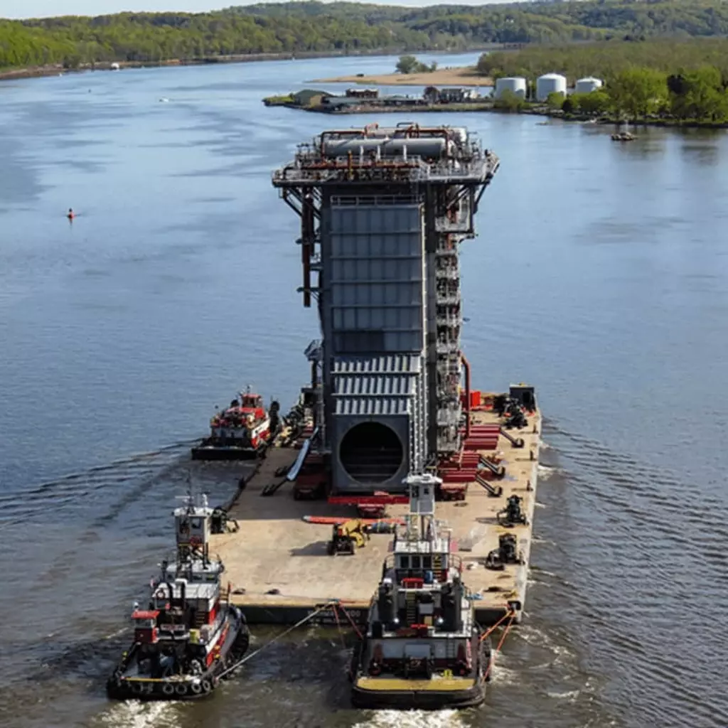 HRSG transport services and experience | Mammoet