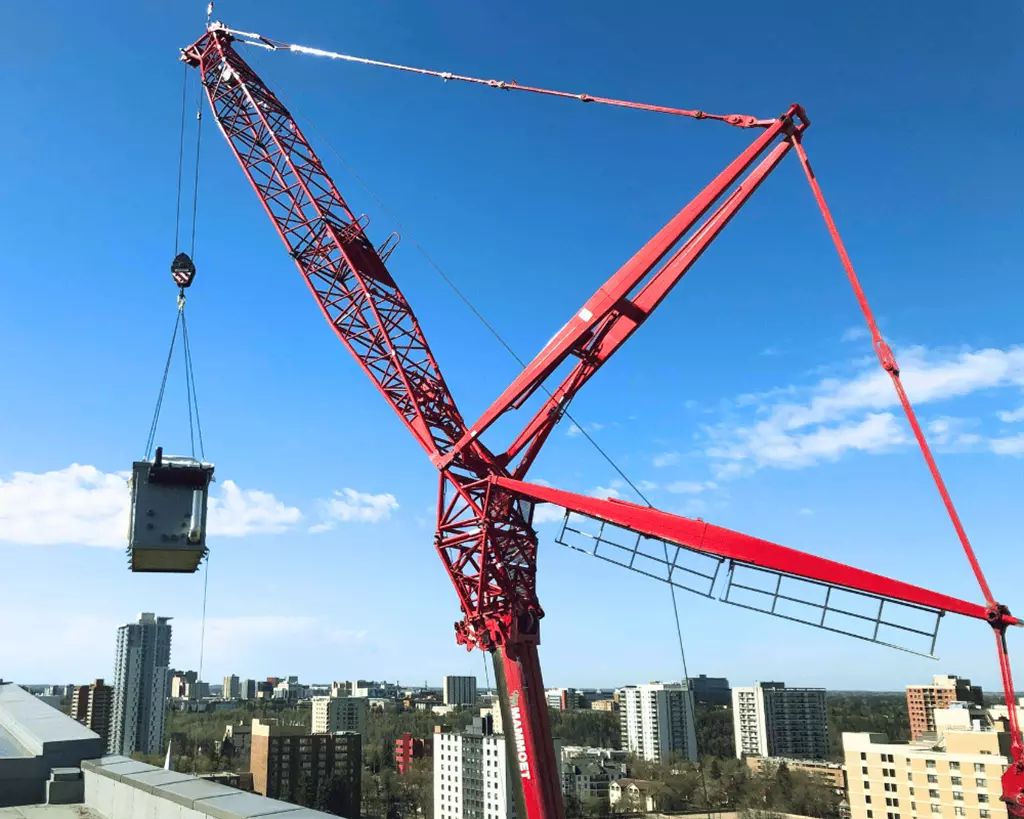 Crane rental Canada West