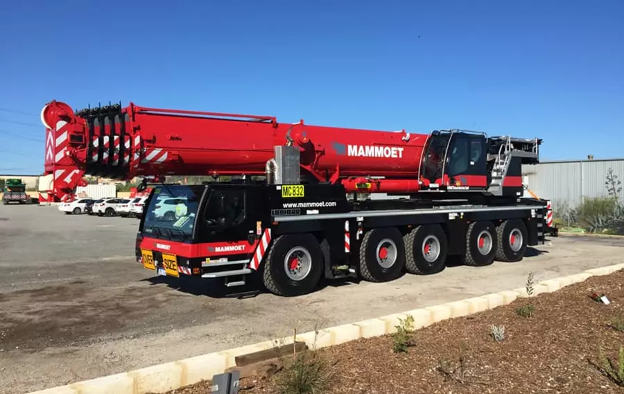 Fully assembled Cat 797 transport | Mammoet news