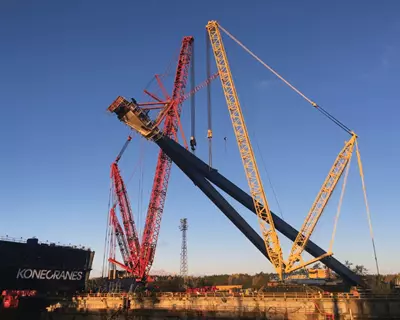 CC 6800 crawler crane | Mammoet equipment