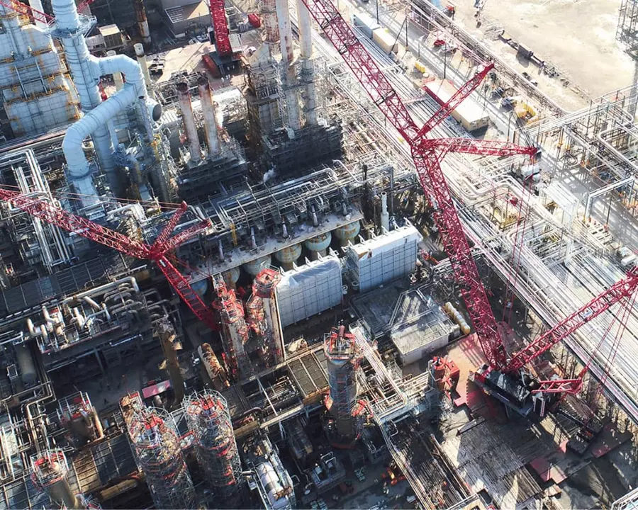 CC 8800-1 crawler crane | Mammoet equipment