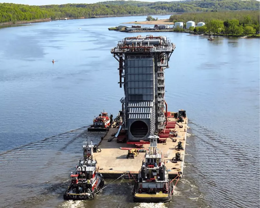 HRSG modules transport in US | Mammoet news