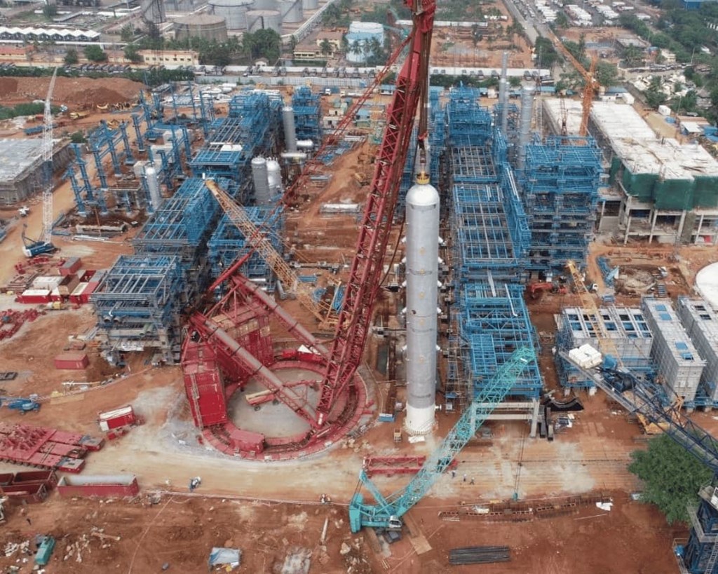 Visakh refinery modernization project | Mammoet news