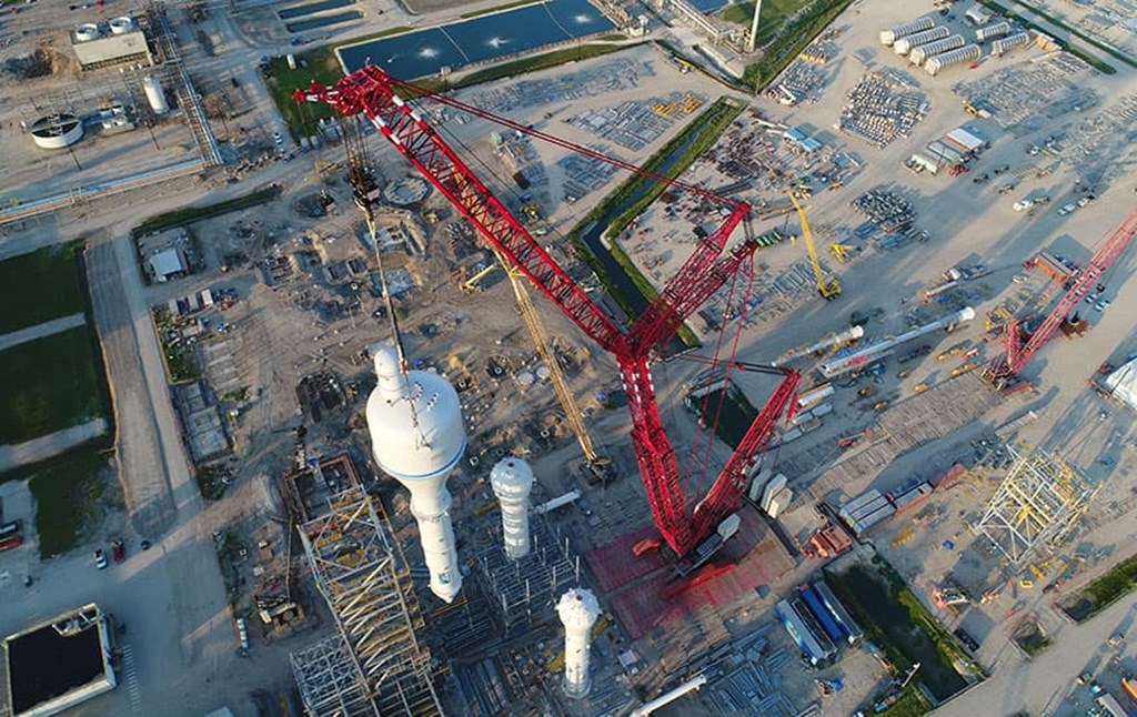 Beaumont Texas refinery expansion | Mammoet news
