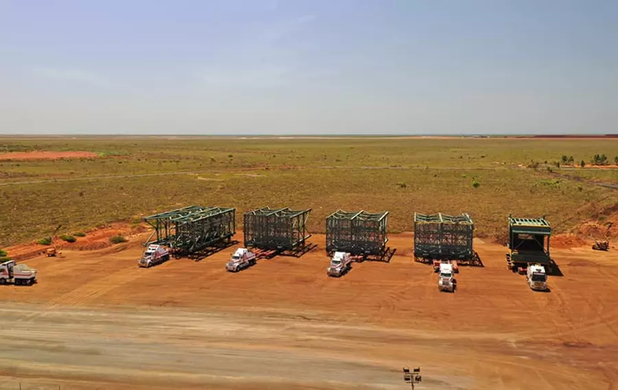 Mine components delivery | Mammoet news