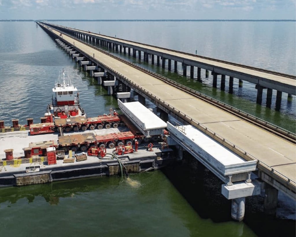 Causeway Bridge Louisiana After Katrina