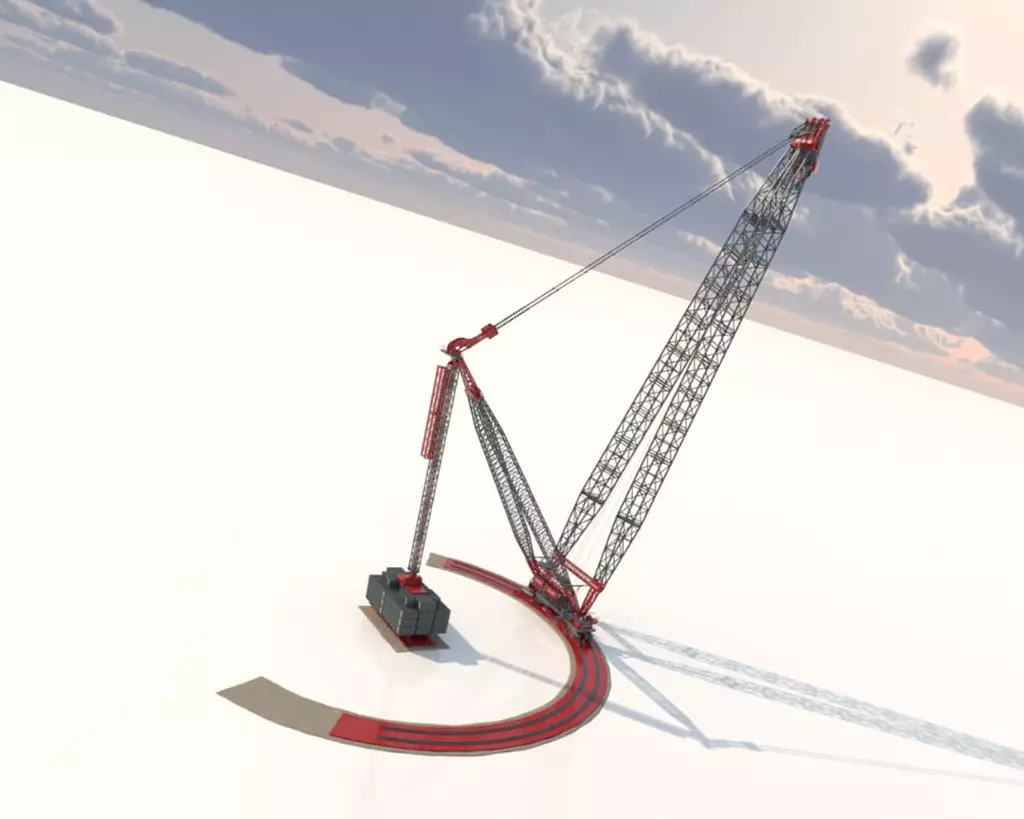 SK6,000 crane is launched | Mammoet news