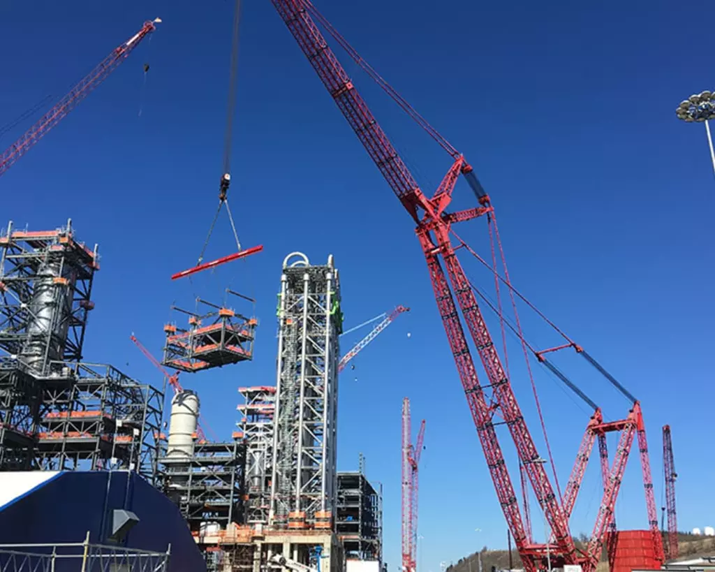 PTC200-DS ring crane | Mammoet equipment