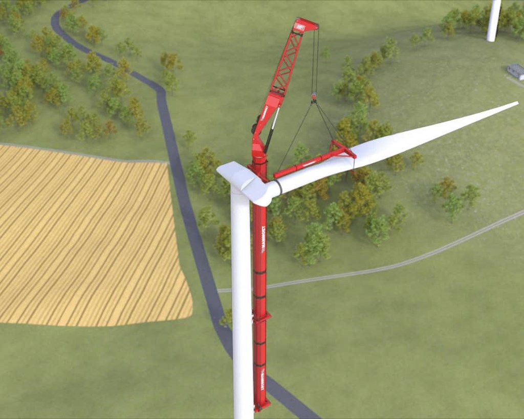 New onshore wind crane | Mammoet news
