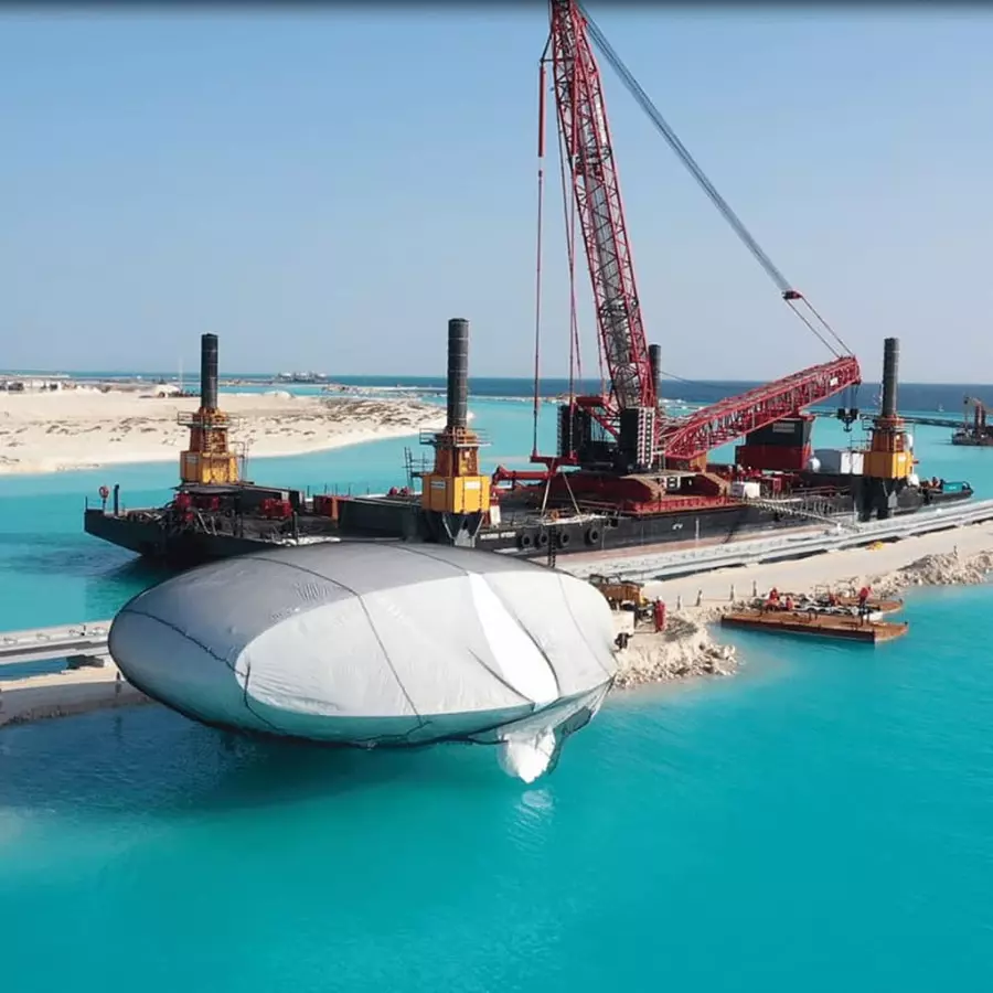 Sheybarah Island Resort milestone | Mammoet news