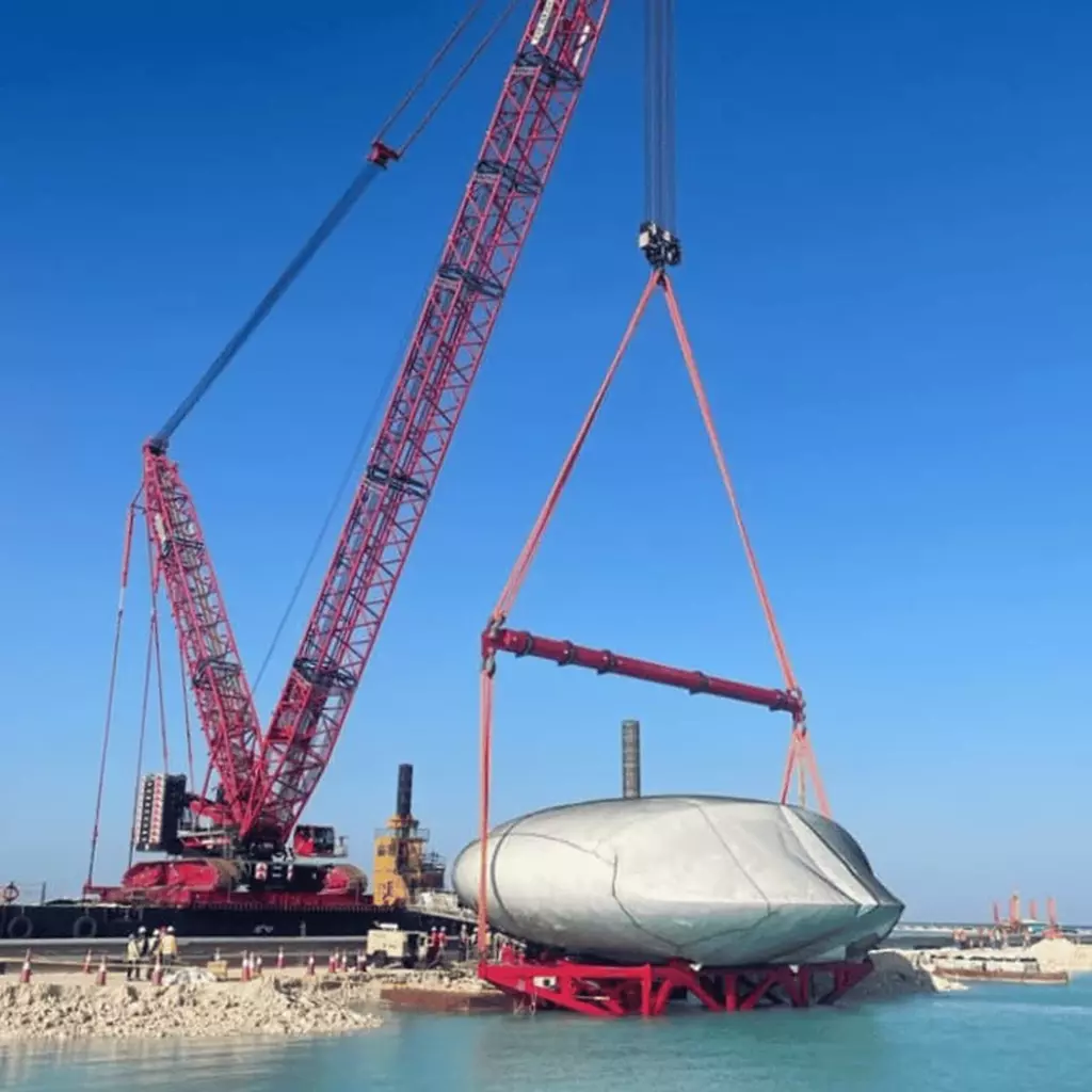 Sheybarah Island Resort milestone | Mammoet news