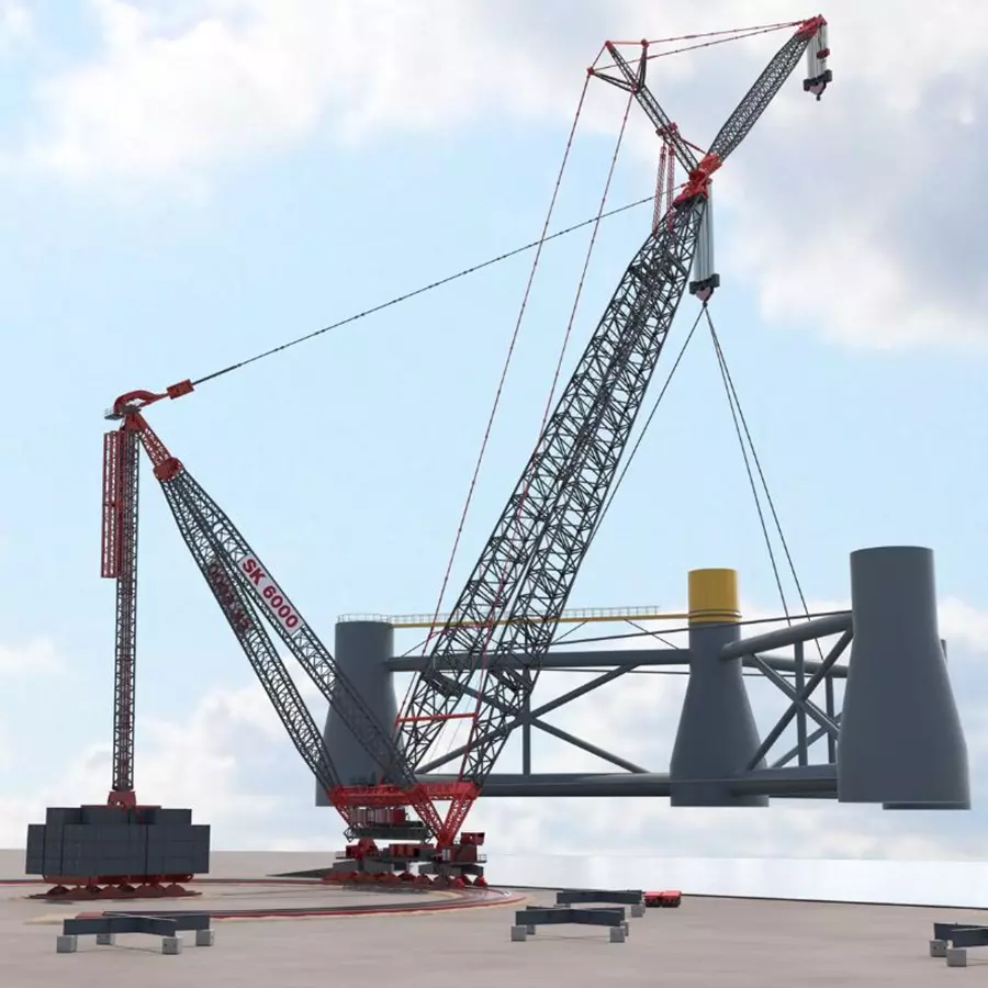 Three of the world’s largest cranes now working in India | Mammoet News