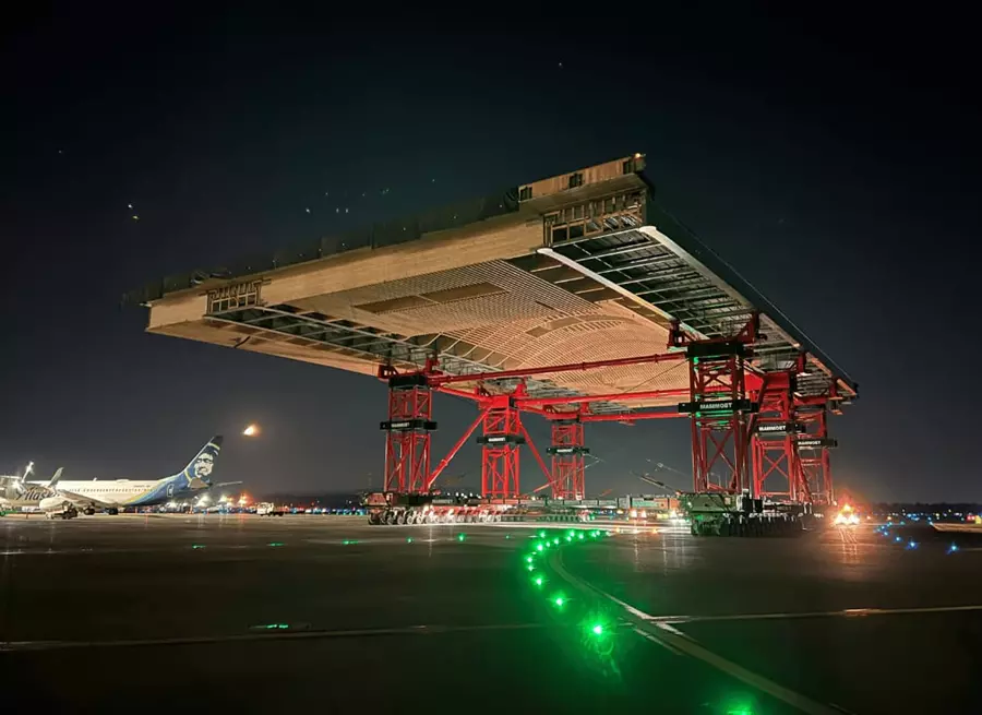 Airport terminal expansion projects takes flight | Mammoet