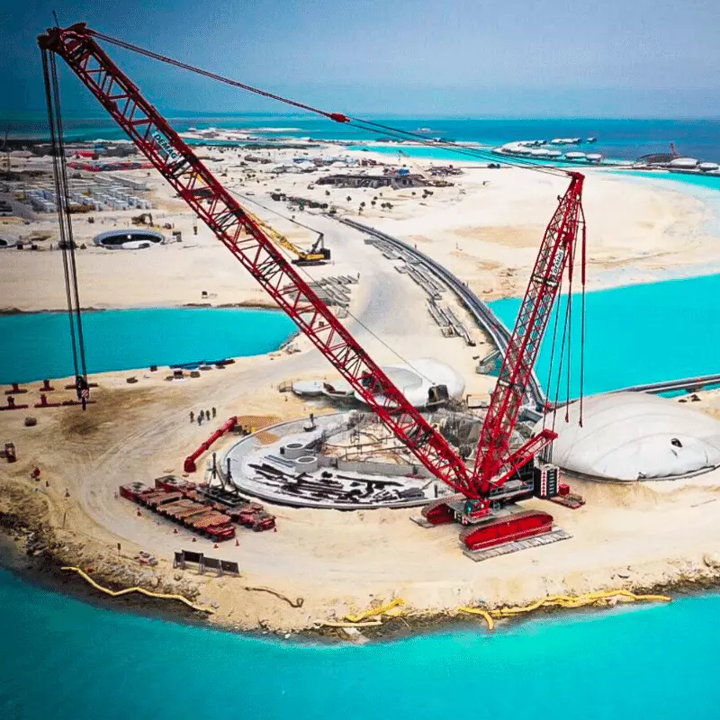 Mammoet completes Sheybarah Island Resort installation at The Red Sea ...