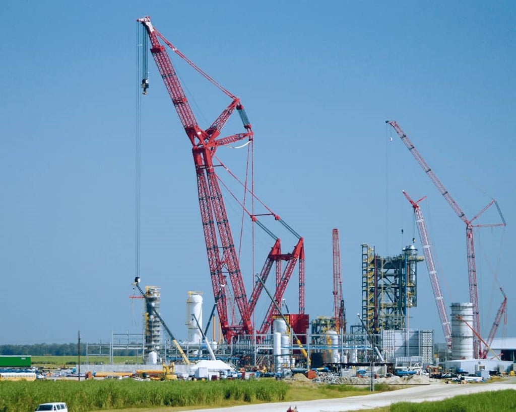 New steel mill construction | Mammoet case study