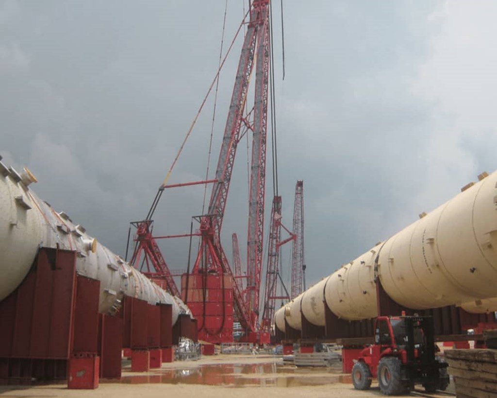 Singapore Parallel Train | Mammoet case study