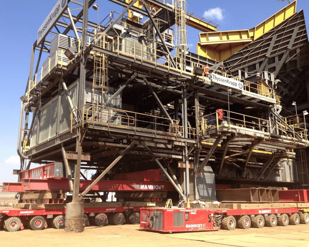 Process train transport in Canada | Mammoet case study