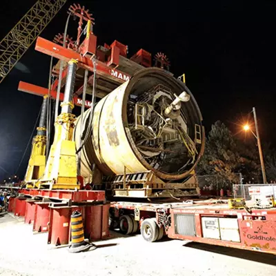 TBM transport in Toronto | Mammoet case study