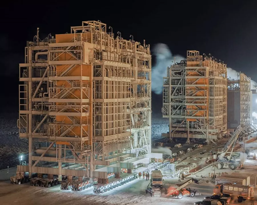 LNG facility construction expertise | Mammoet