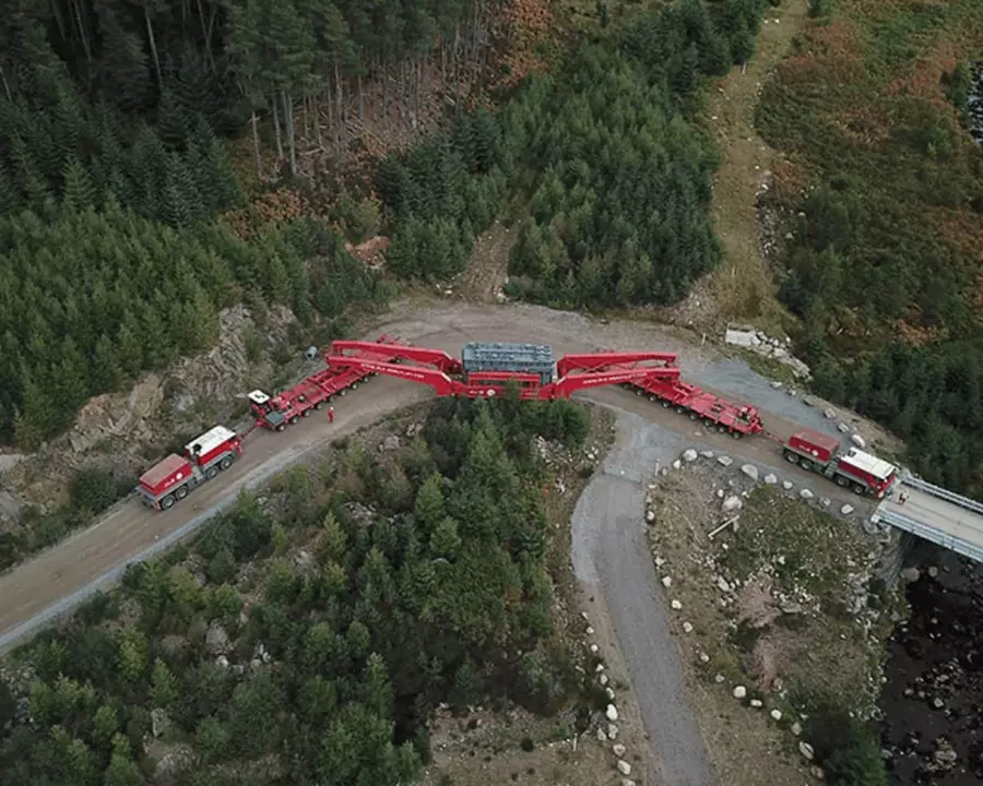 Transformer transport services | Mammoet