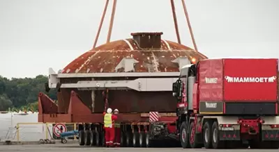 Crucial cargo for spaceport | Mammoet case study