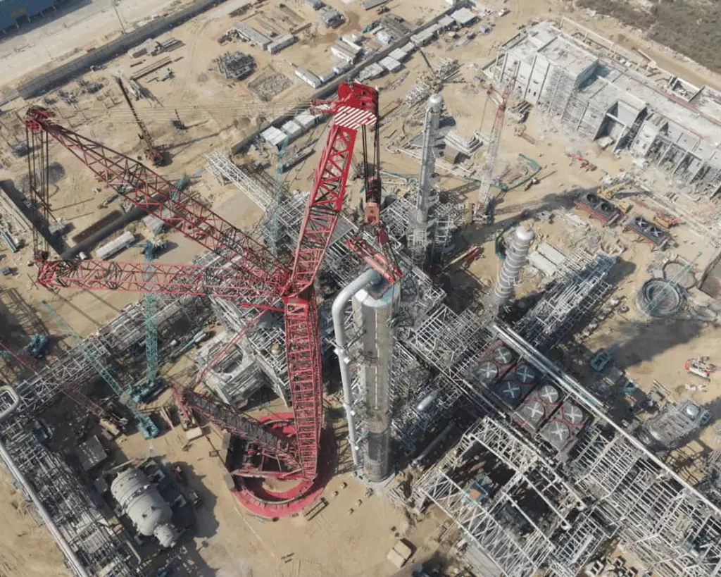 Paradip Refinery expansion | Mammoet case study