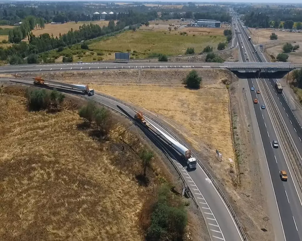 Wind turbine transport services | Mammoet