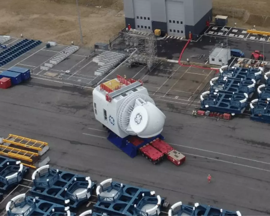 GE Offshore wind turbine transport | Mammoet case study