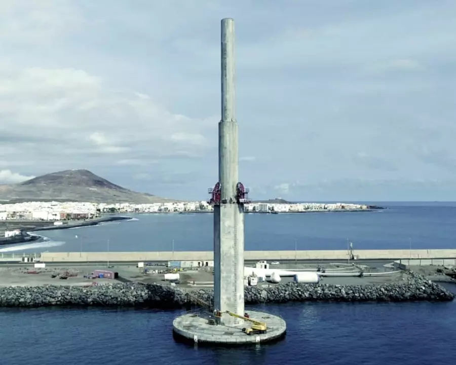 Telescopic offshore wind turbine installation | Mammoet case study