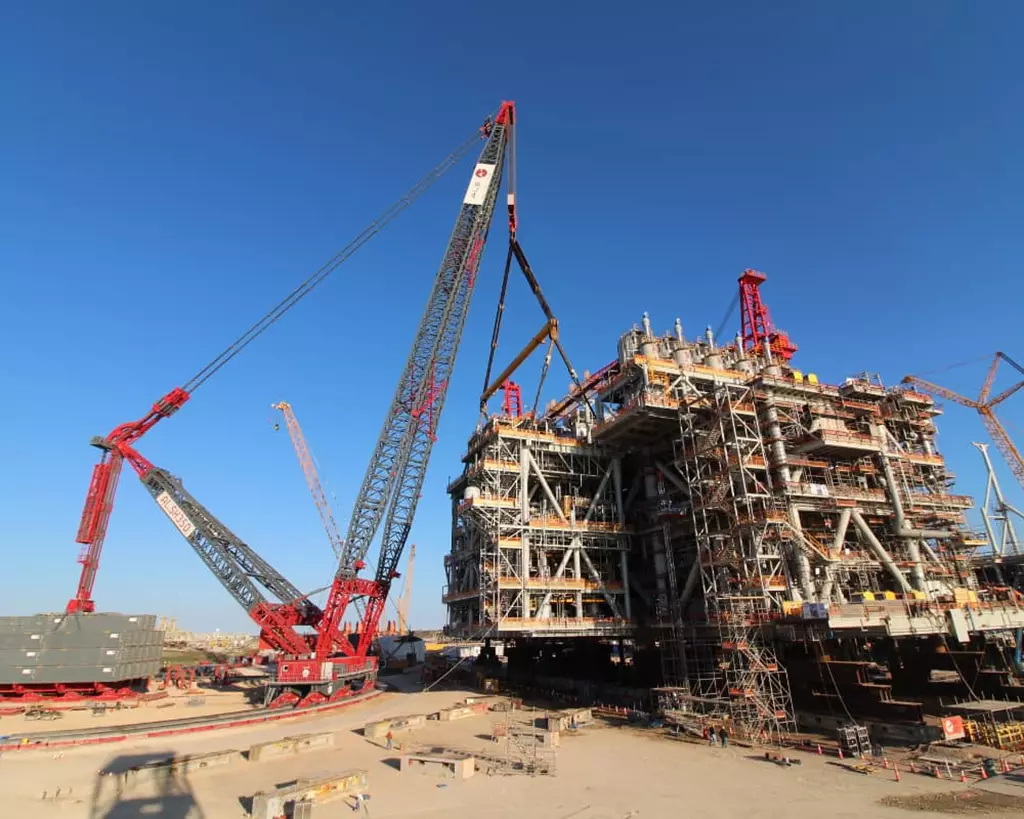 SK350 ring crane | Mammoet equipment