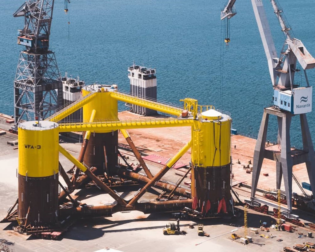 WindFloat Atlantic project | Mammoet case study