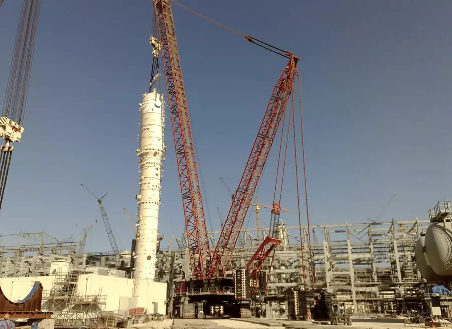 Qatar LNG 16-yar program support | Mammoet case study