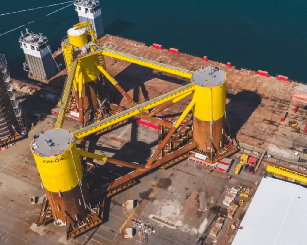 Load-out for floating wind | Mammoet case study