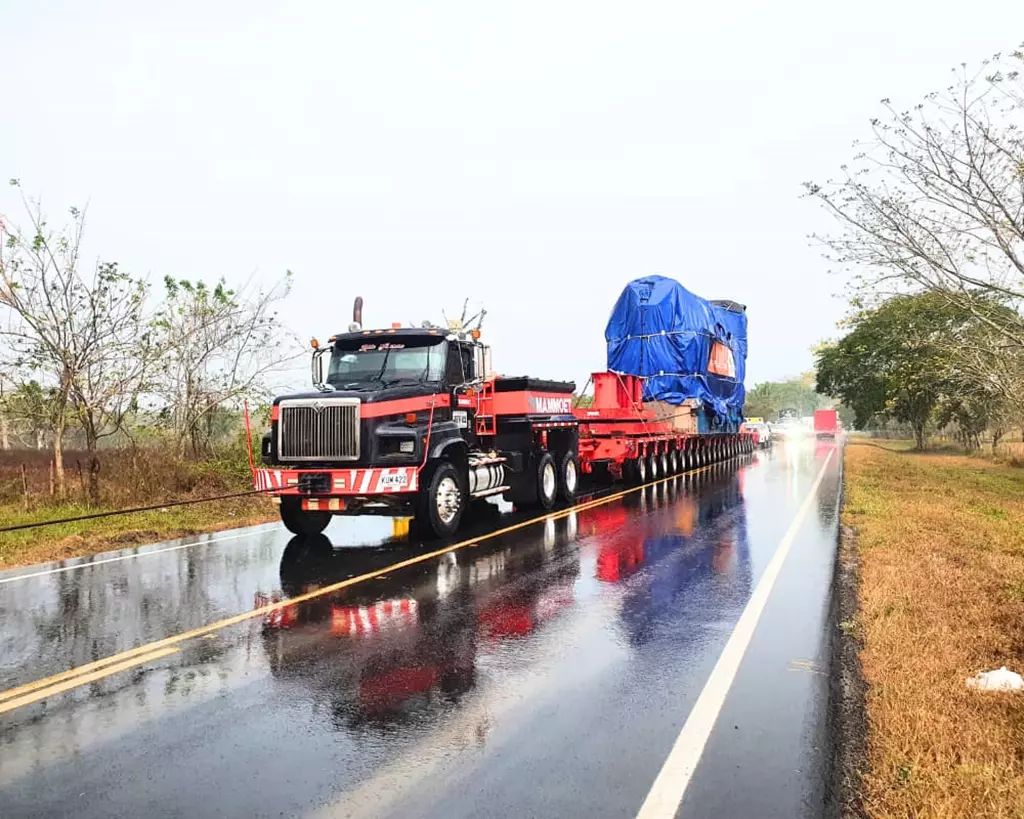 287t engines transport to a remote location | Mammoet case study