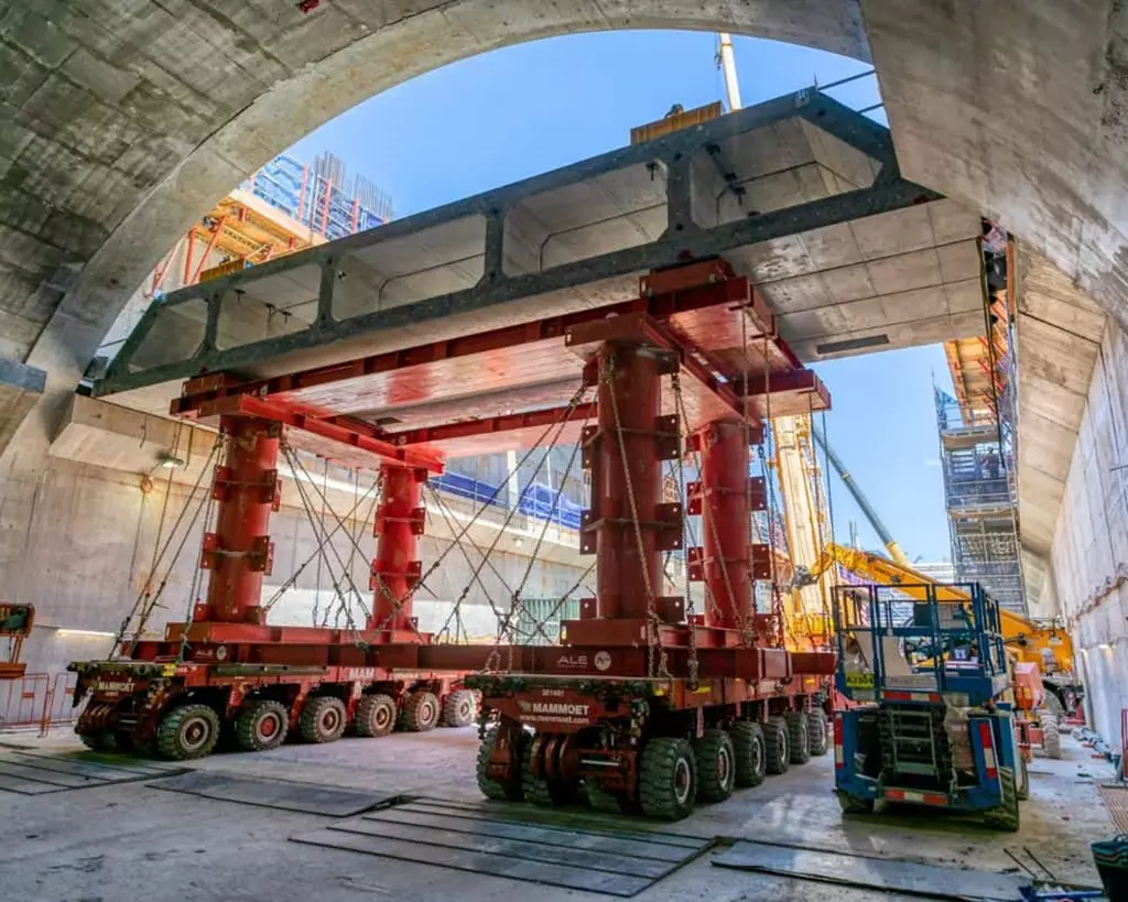 Metro construction in Brisbane | Mammoet case study