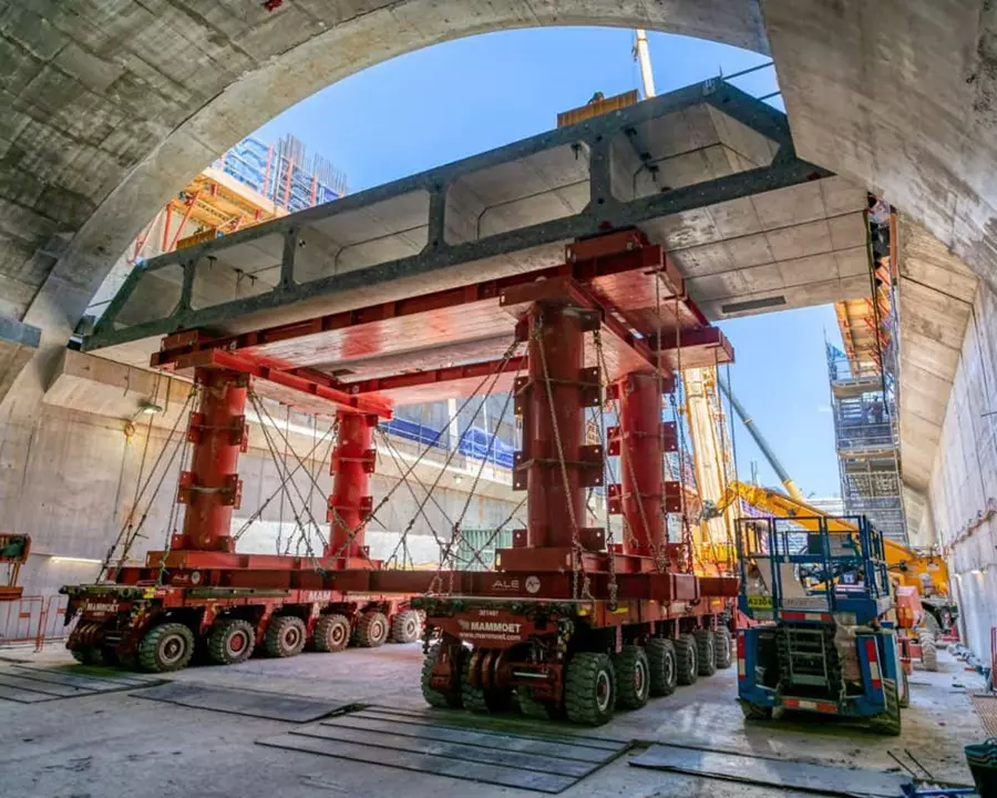 Metro construction in Brisbane | Mammoet case study