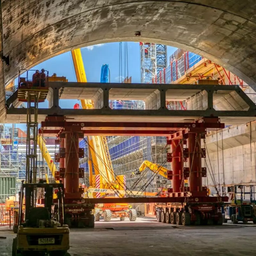 Metro construction in Brisbane | Mammoet case study