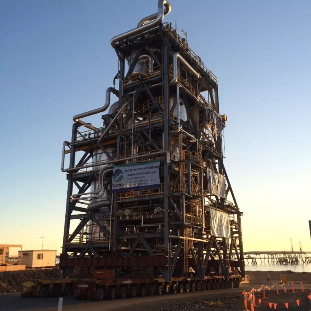 Heavy transport expertise for Pilbara's First Modular Ammonium Nitrate ...