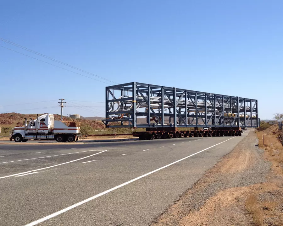 Heavy transport expertise for Pilbara's First Modular Ammonium Nitrate ...