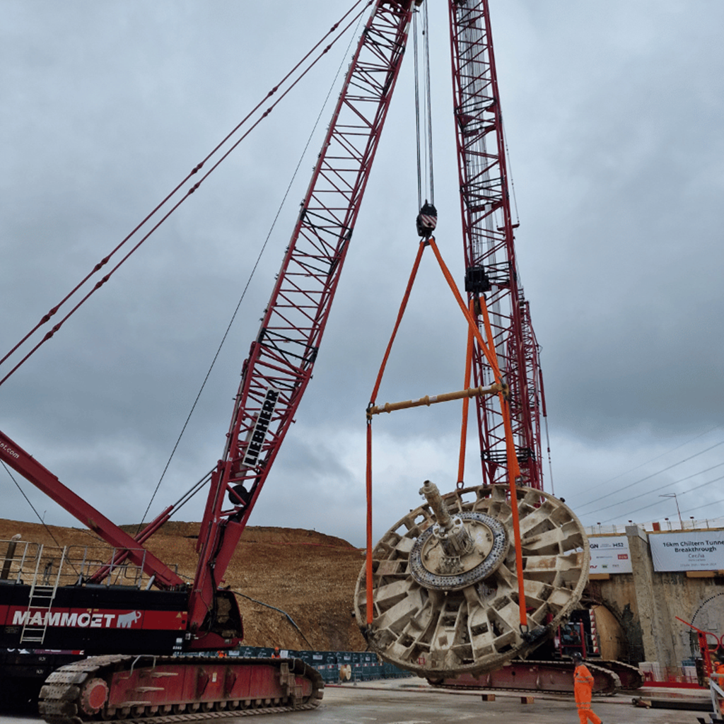 Dismantling tunnel boring machines with maximum efficiency for HS2 ...