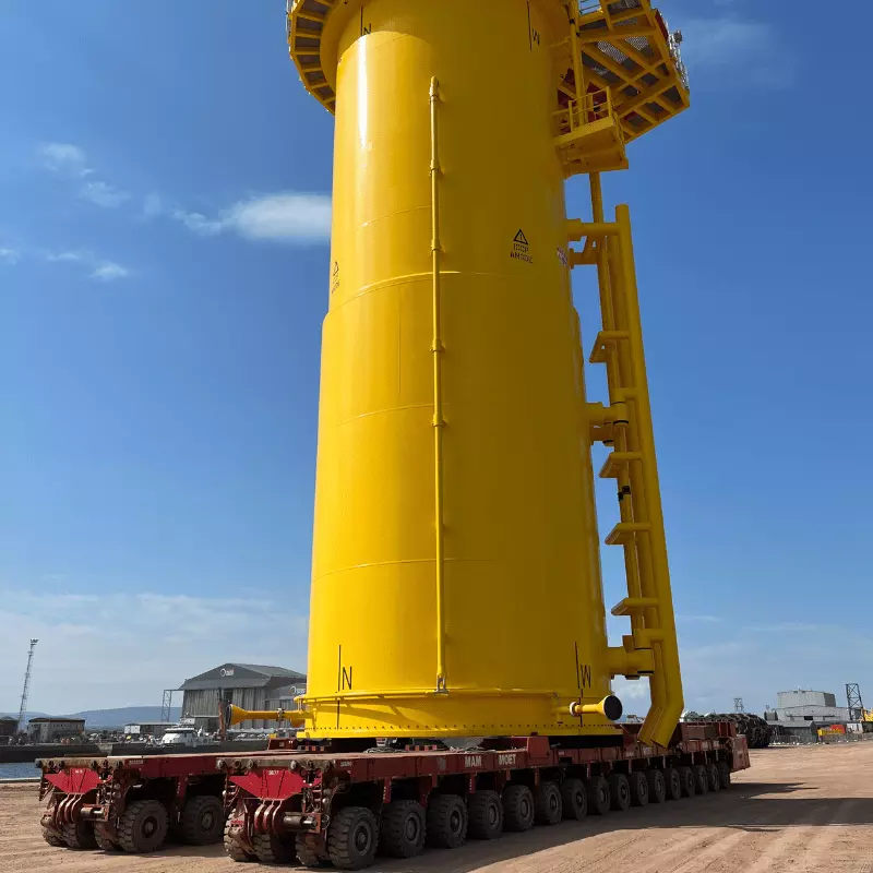 Crane and SPMT transfer decrease downtime for TP load-in | Mammoet case ...