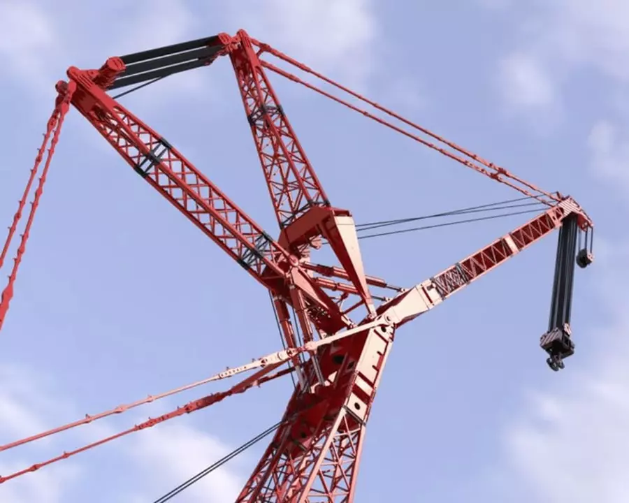 PTC140-DS ring crane | Mammoet equipment