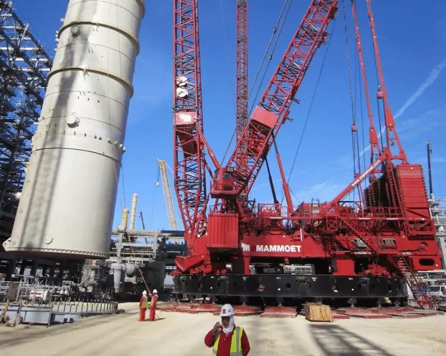 PTC35 ring crane | Mammoet equipment