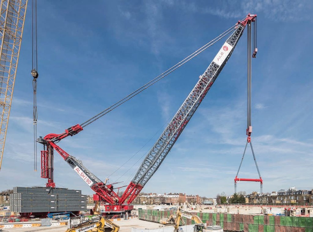 SK190 ring crane | Mammoet equipment