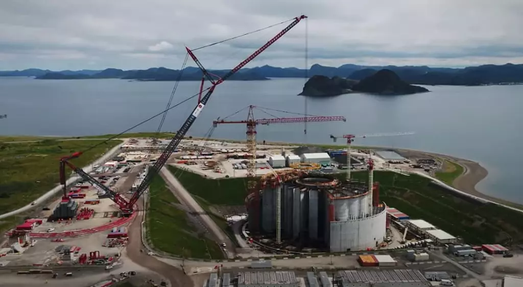 SK350 ring crane | Mammoet equipment